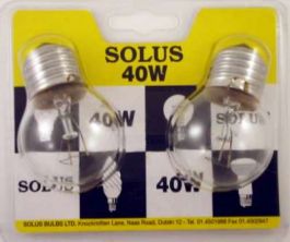 Solus 40 WT ES Clear Round Bulb